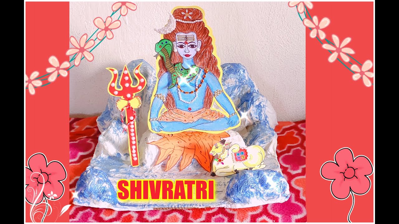 Mahashivratri Special Craft /Shivratri Craft /Shivratri Paper Craft ...
