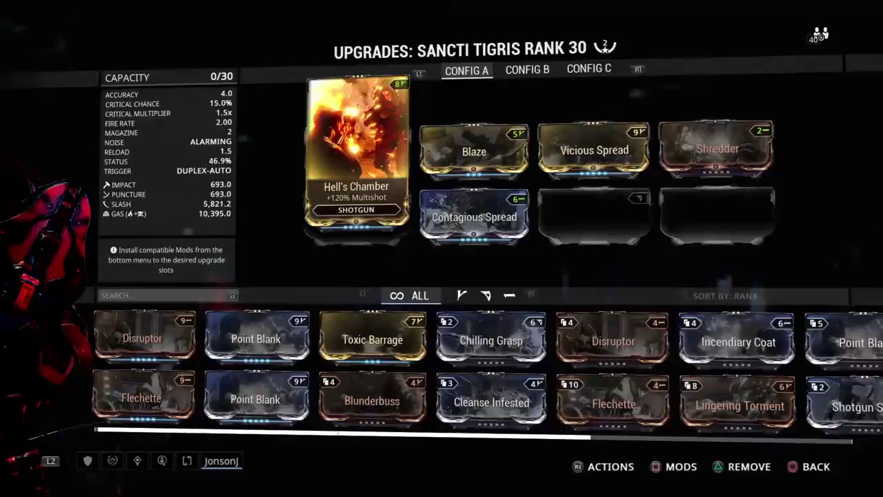 Warframe-My Op Tigris Build - YouTube