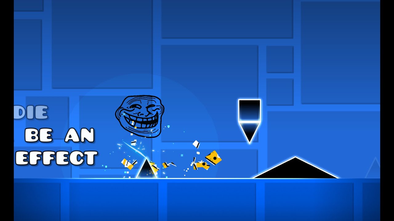 I added a Roblox”OOF” sound effect as a geometry dash death effect 🙃 ...