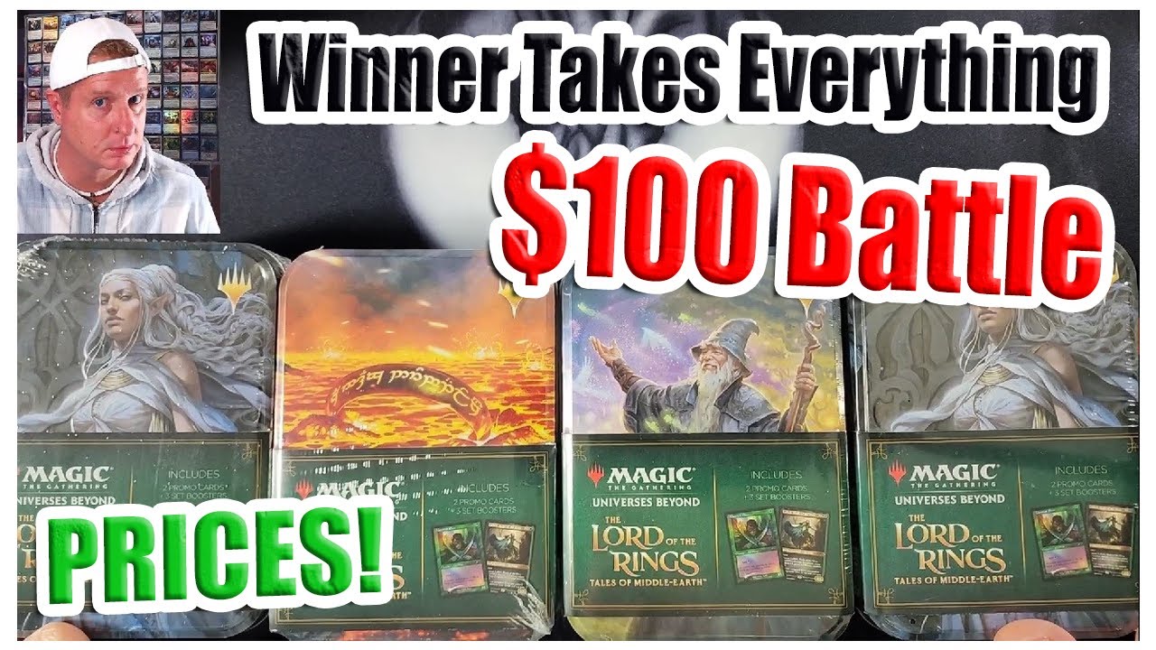 Lord of the Rings MTG Tin Battle - YouTube