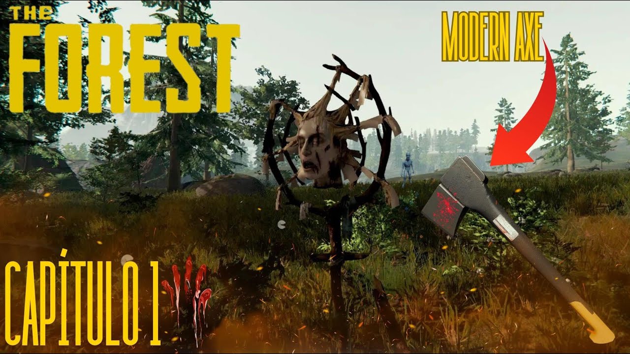 Sobrevivimos y Conseguimos el HACHA MODERNA en The Forest - ¡Capítulo 1 ...