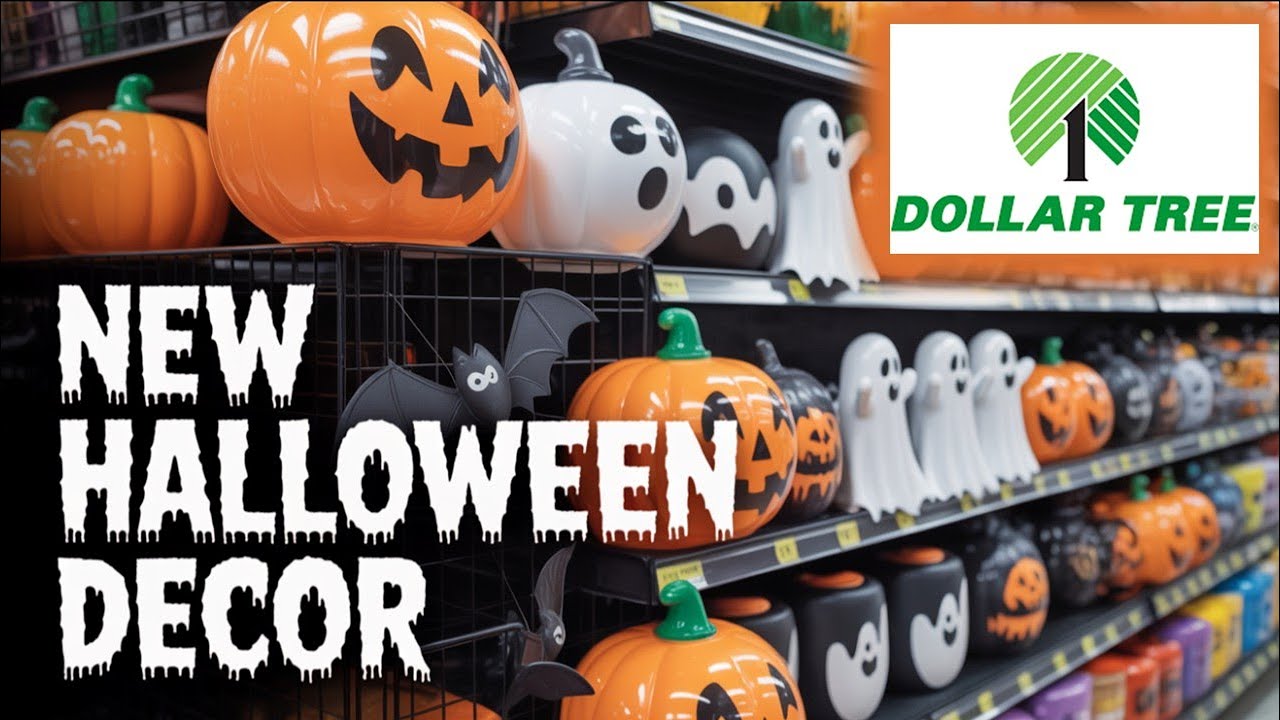 NEW HALLOWEEN 🎃 Dollar Tree Decor 2025 Store Walkthrough 4K - YouTube