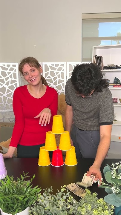 Discover the thrill in tower cup challenges! #shorts - YouTube