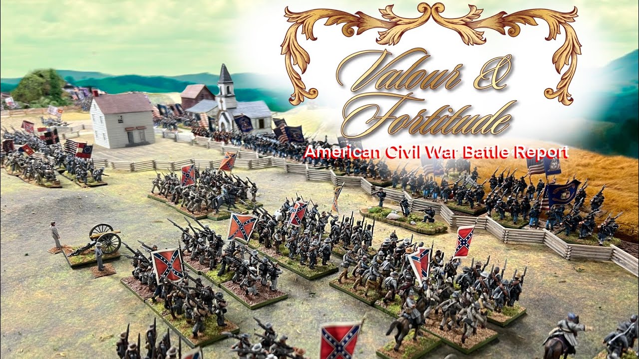 Valour And Fortitude : American Civil War Battle Report - YouTube