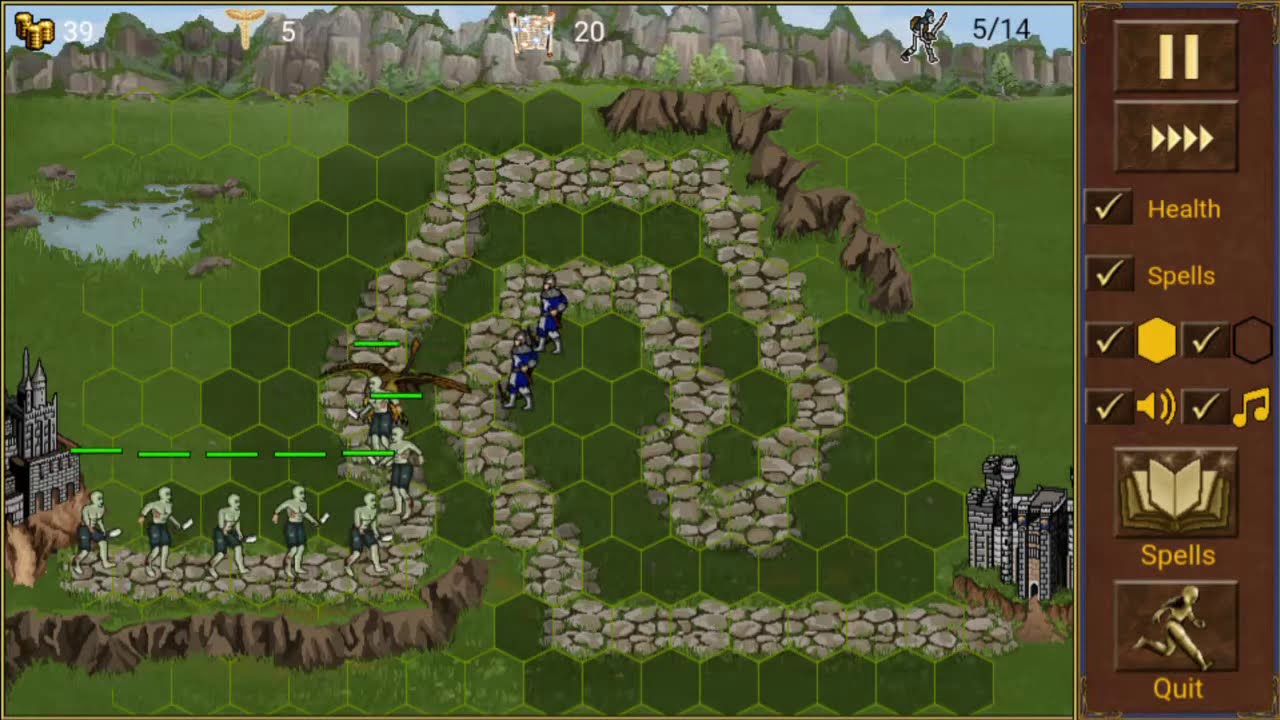 Tower Defense and mighty magic angel stage 5 - YouTube