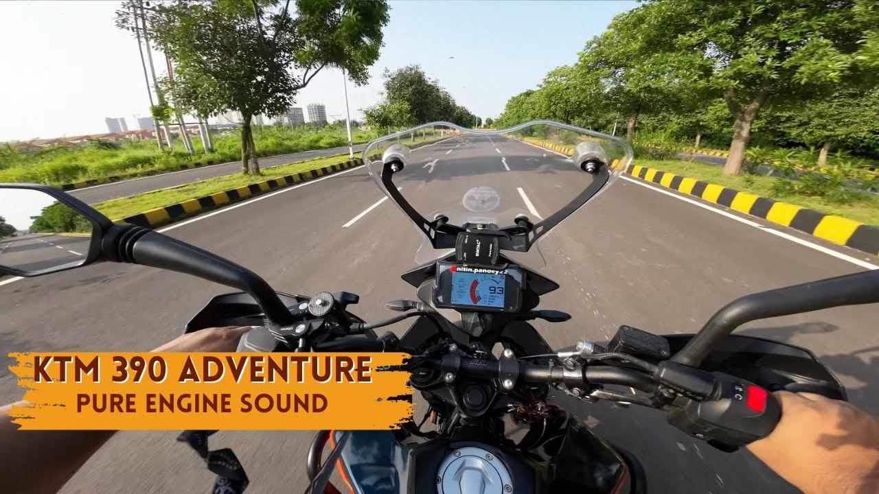 KTM 390 Adventure Pure Exhaust Sound | REV IT WITH NAWAID - YouTube