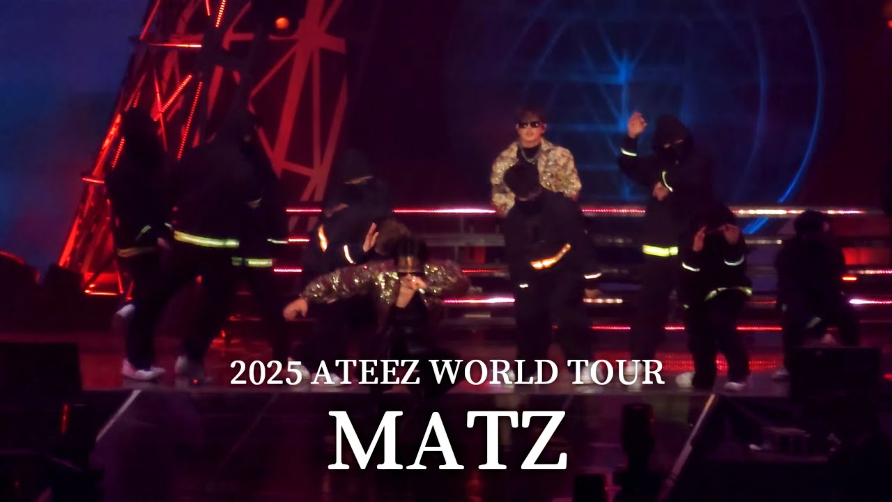 ATEEZ - MATZ (홍중, 성화) | TOWARDS THE LIGHT | 체조경기장 1층 7구역 | 2025. 3. 22 ...