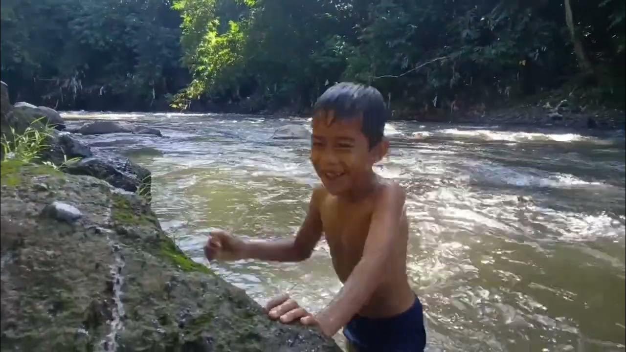 Bocil mandi di sungai #25 - YouTube