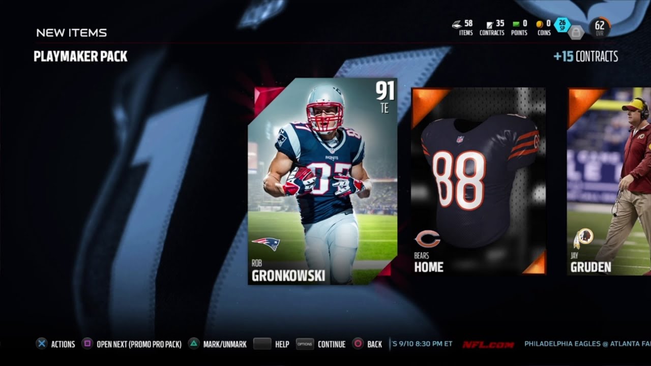 Madden NFL 16 - 1st MUT Pack Opening Video (5 Various Packs including a ...