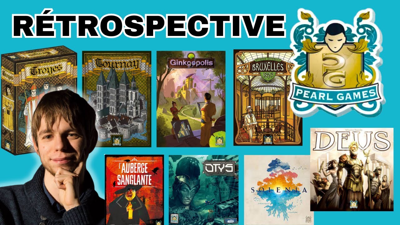 TOUS les jeux PEARL GAMES (Rétrospective 2010-2022) - YouTube