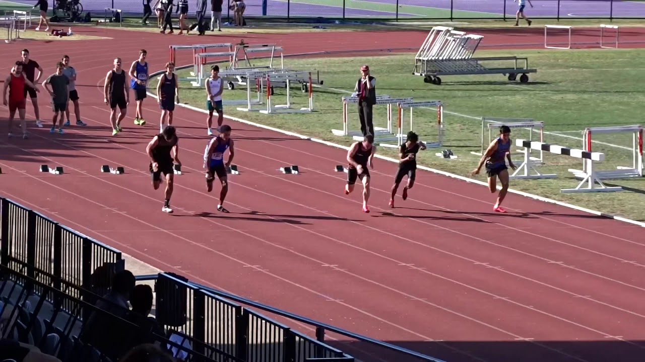 Ht1. 60m Men, UQ Sport Spring Series #3, UQ ATHLETIC CENTRE 11/08/2018 ...