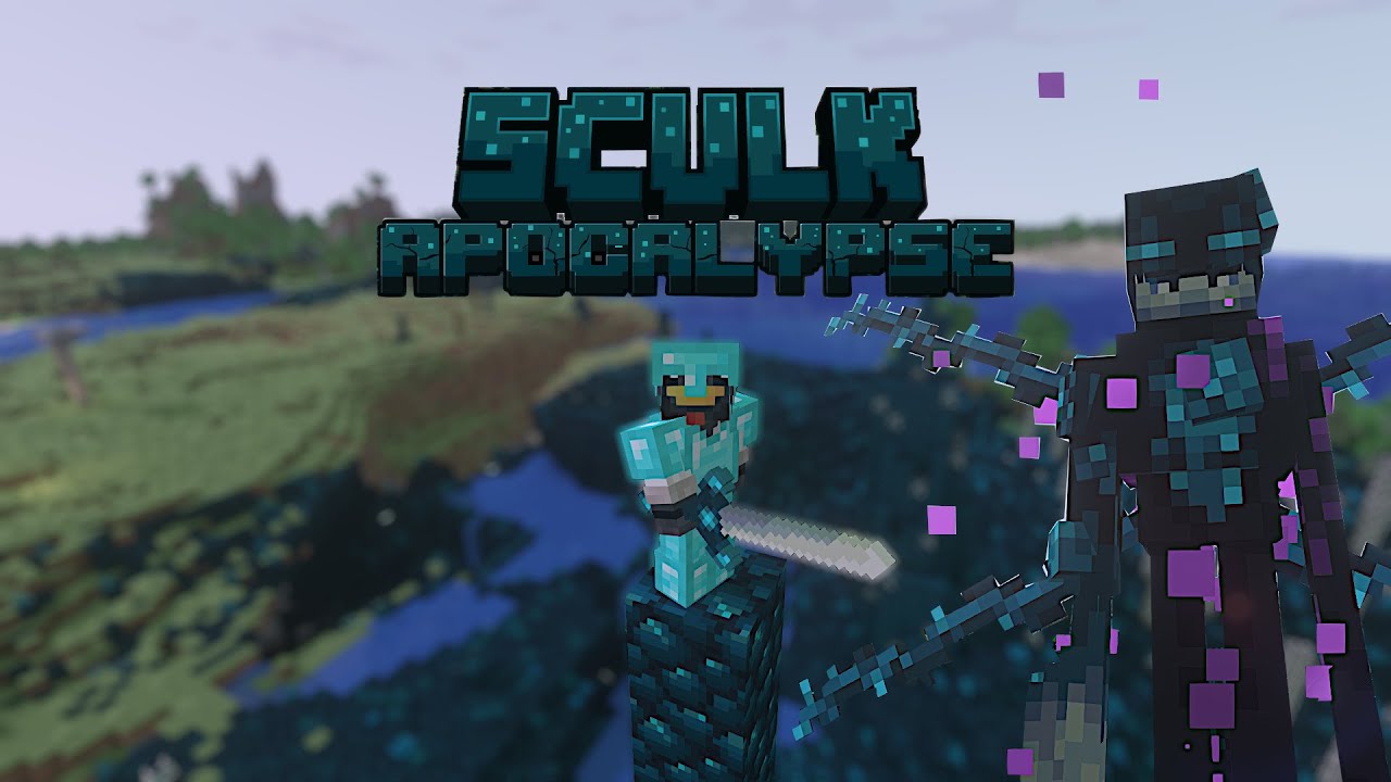 COMMENT J'AI SURVÉCU À LA SCULK APOCALYPSE | Minecraft Sculk horde - YouTube
