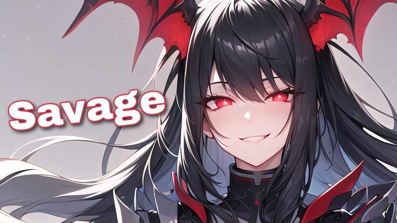 Nightcore - Savage (Lyrics) - YouTube