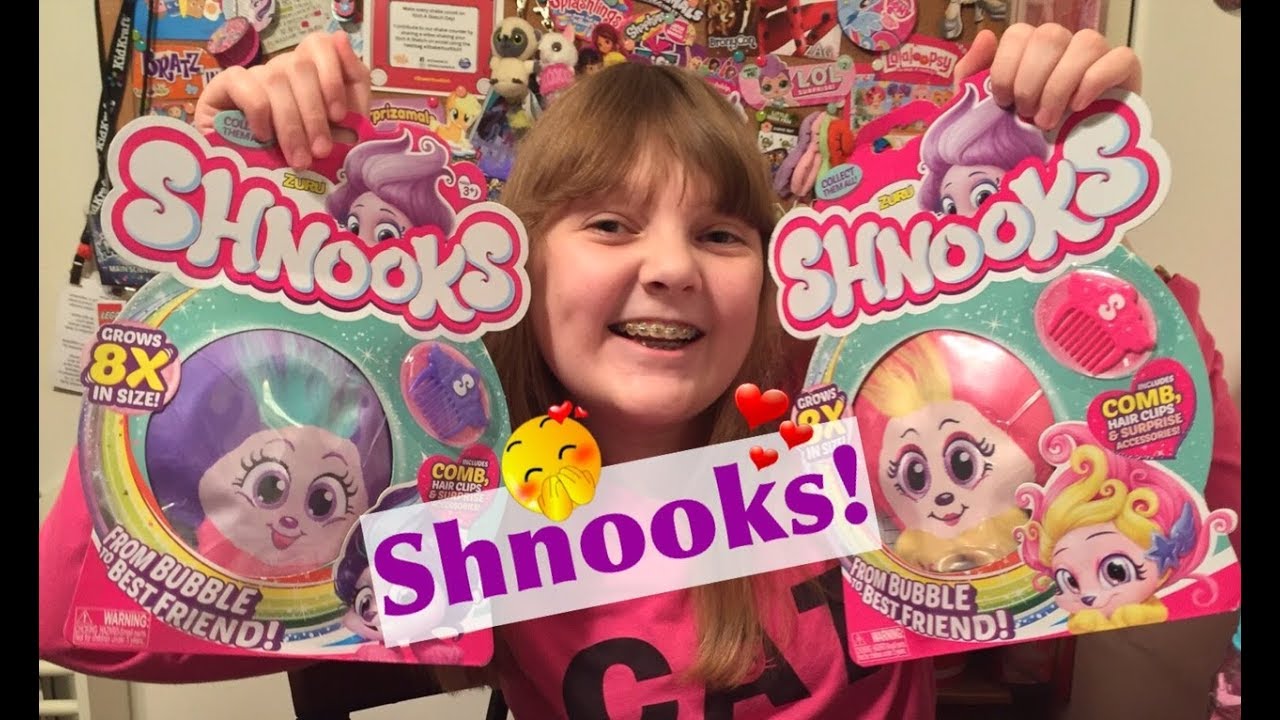 Opening New SHNOOKS Plush Toys by Zuru – Collectible Hair Style Best ...