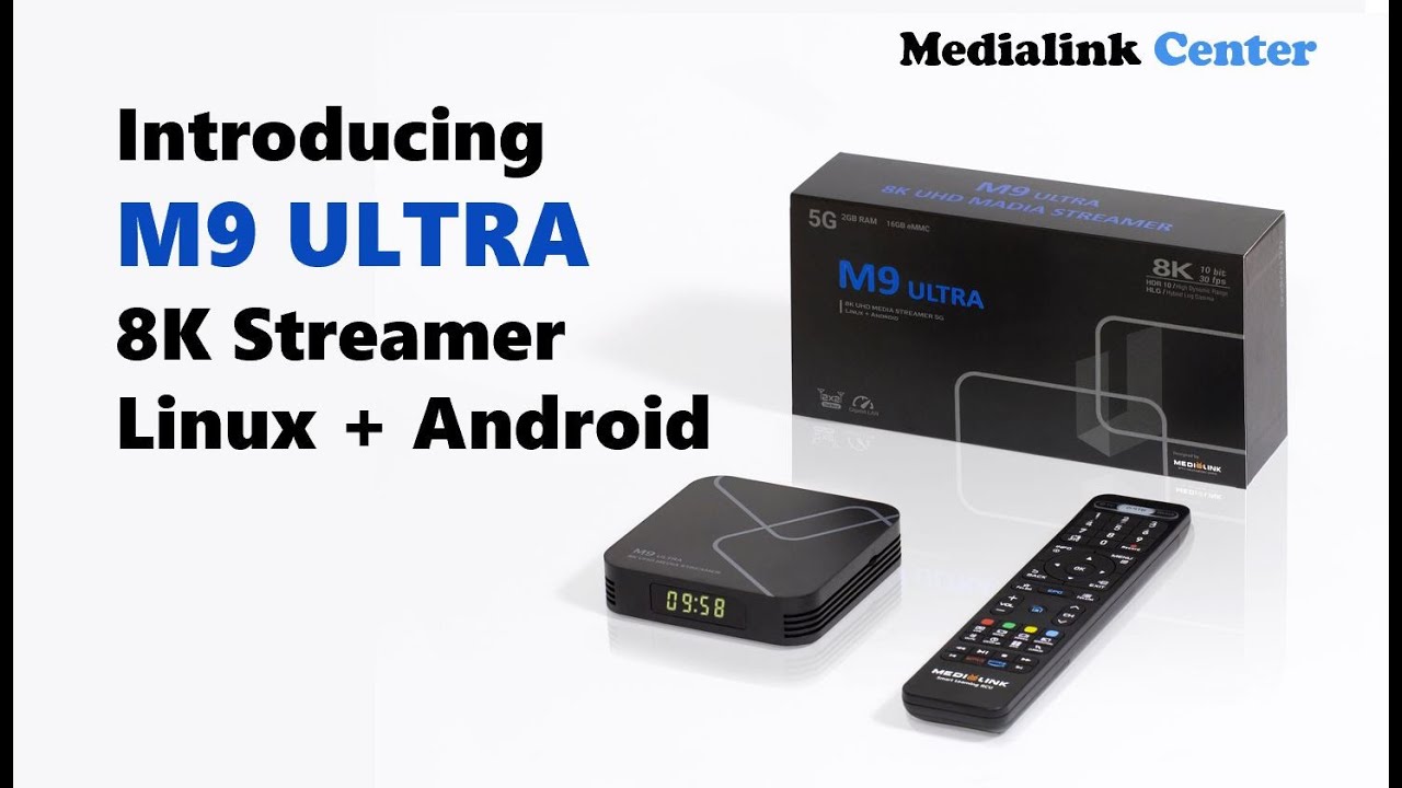 M9 ULTRA 8K Streamer Introduction [2021] - YouTube