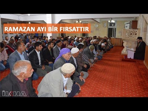 Ramazan ayı bir fırsattır
