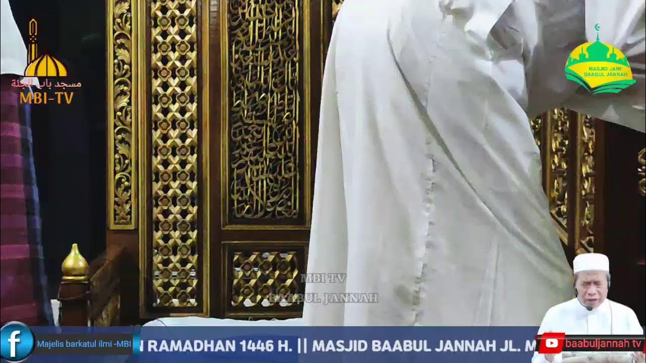 🔴(LIVE) MBI BAABUL JANNAH, || KH. HELMI NIZAMI,, SH, MH.. - YouTube