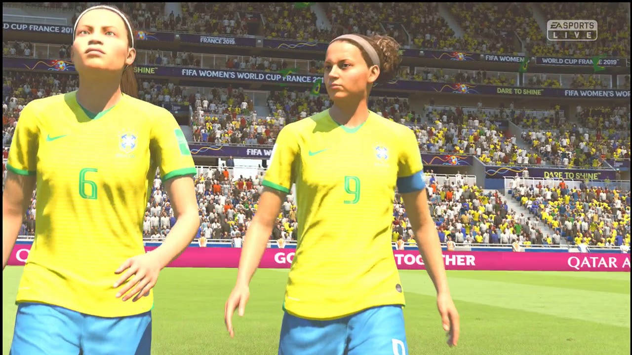 (Australia Brazil) (FIFA 19 Women's World Cup France) EA SPORTS 2019 ...