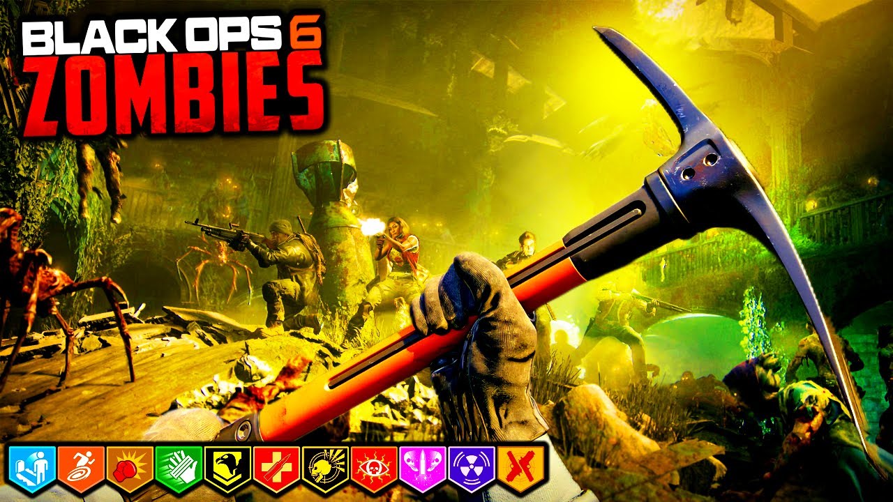 PICKAXE NEBULA CAMO GRIND!!! | Call Of Duty Black Ops 6 Zombies Pickaxe ...