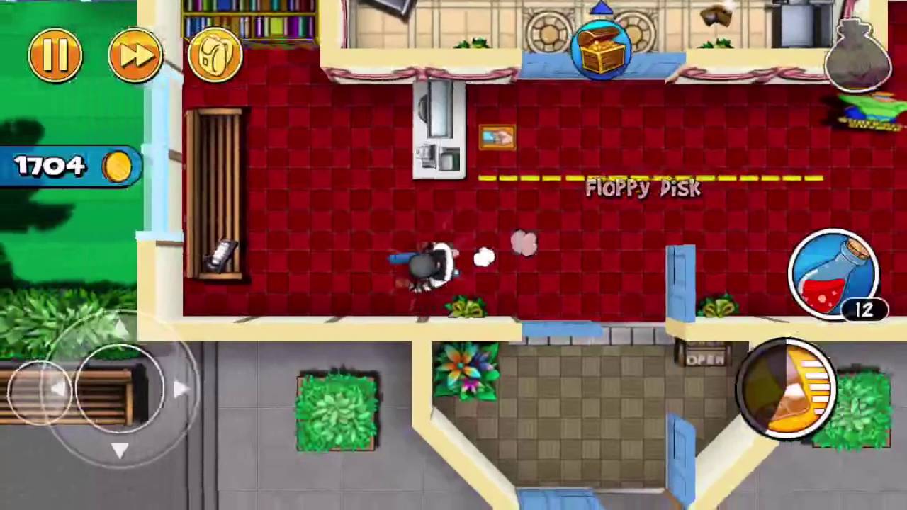 Robbery Bob Walkthrough - Bonus - Advanced - Level 12 - YouTube