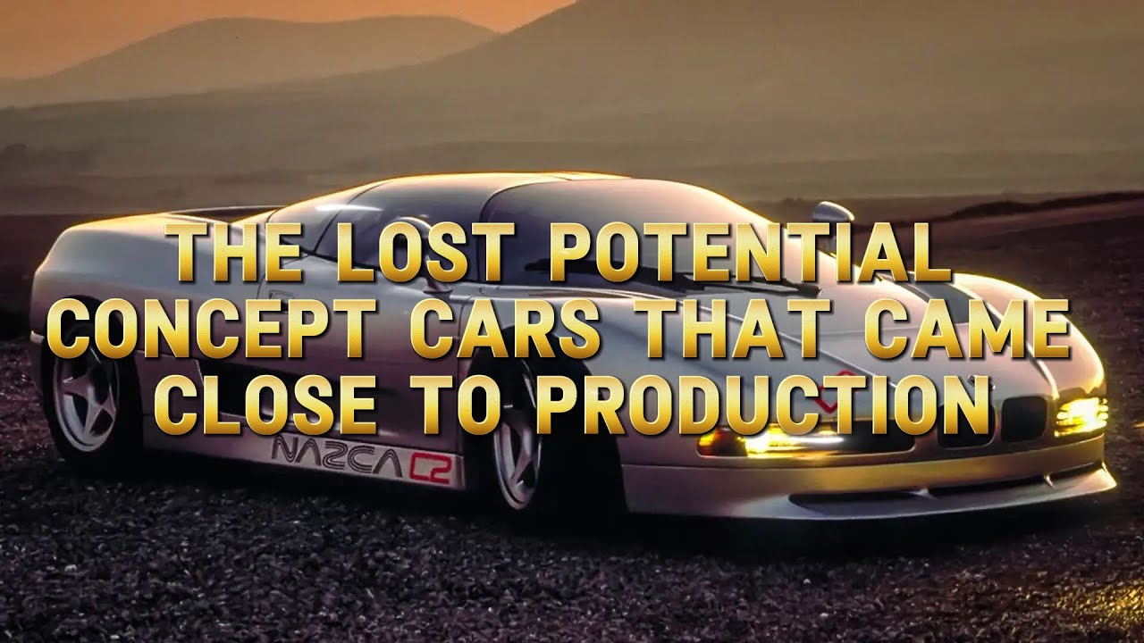 The Lost Potential Concept Cars That Came Close to Production - YouTube