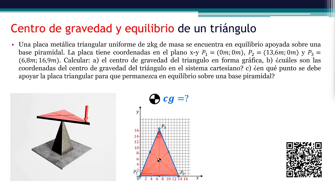 CENTRO DE GRAVEDAD DE UN TRIANGULO: cómo encontrar el centro de ...