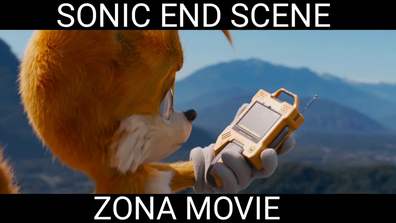 Sonic end scene - Sonic the hedgehog - YouTube