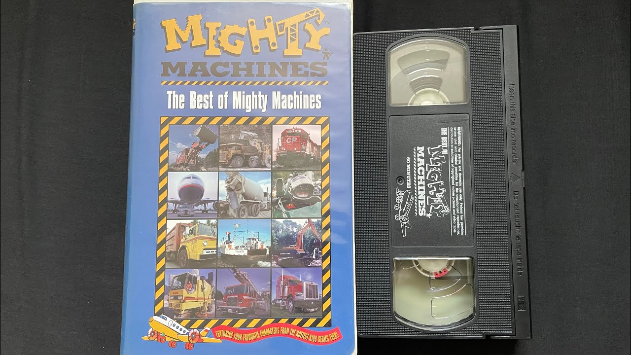 Opening To The Best Of Mighty Machines 1994 VHS - YouTube