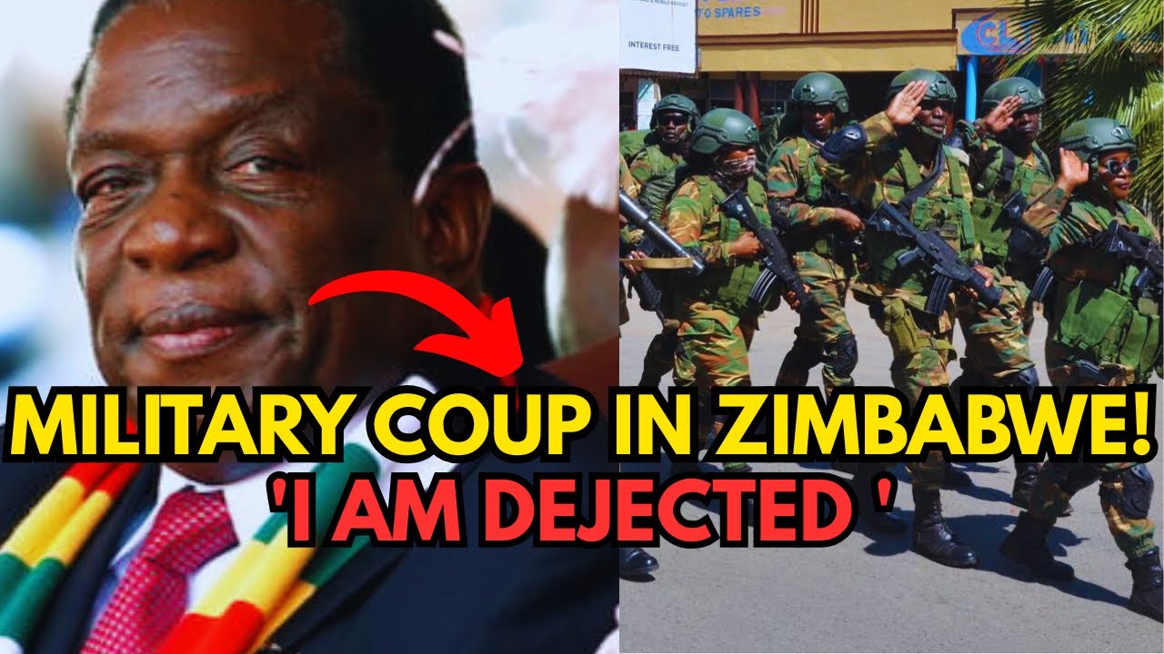 MILITARY TAKES OVER ZIMBABWE! President Mnangagwa Breaks Down – 'I Am ...