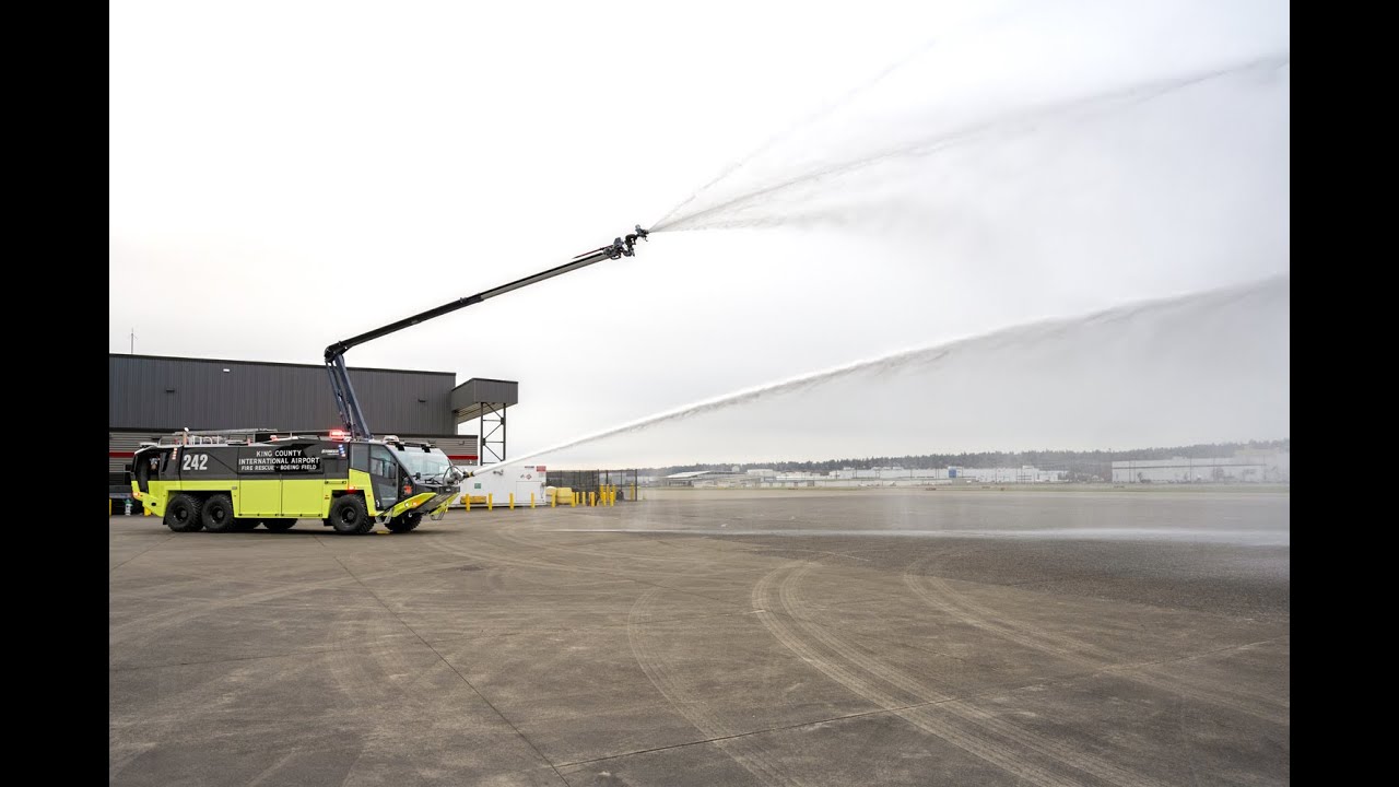 Check out the Aircraft Rescue and Firefighting (ARFF) new electric ...