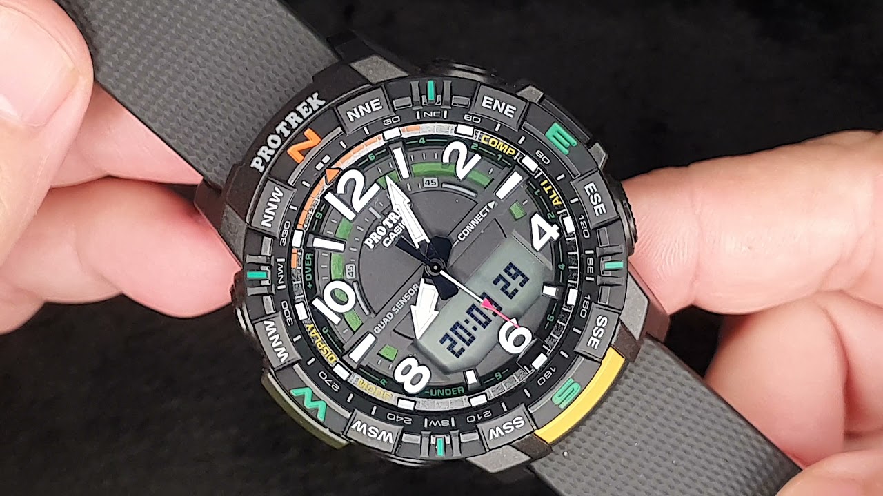 CASIO PROTREK PRT-B50 - YouTube