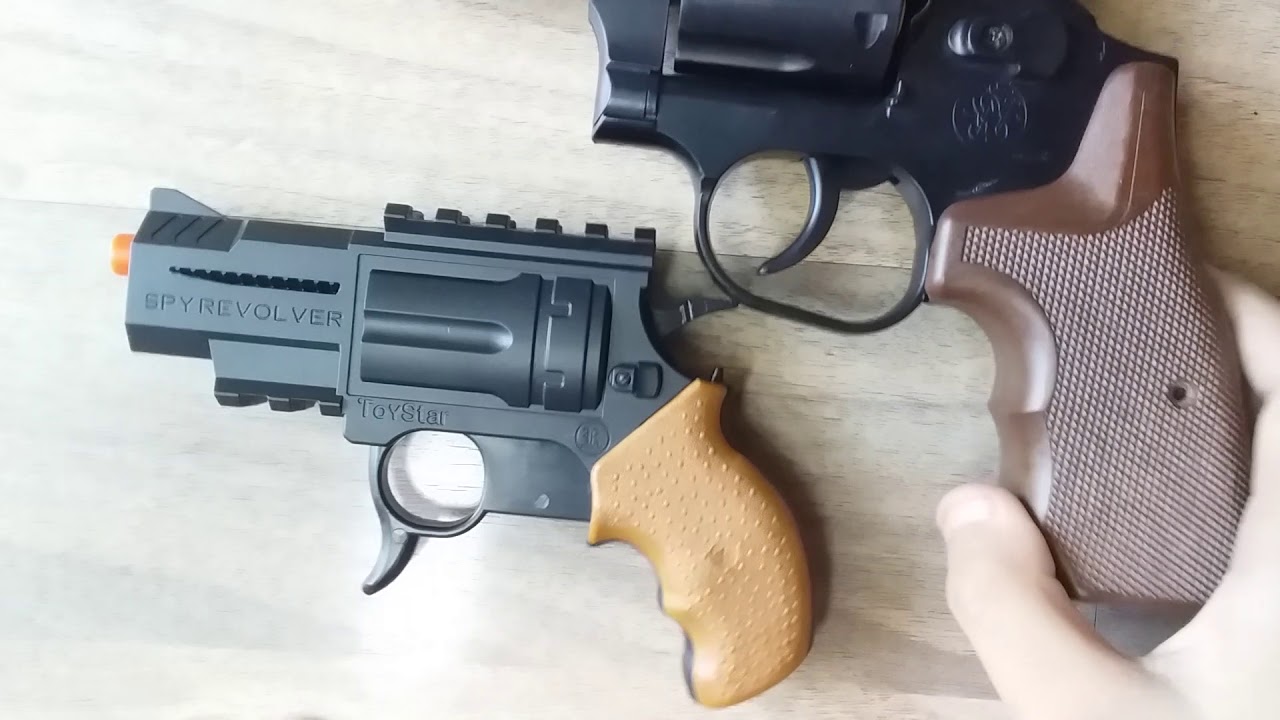 토이스타 spy revolver 리뷰! 와 다 연사가 되니 사기네;;-한국초딩 - YouTube