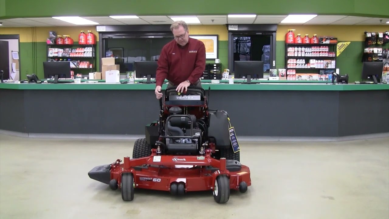 Wednesdays With Weingartz: Exmark Vertex Stand-On Mowers - YouTube