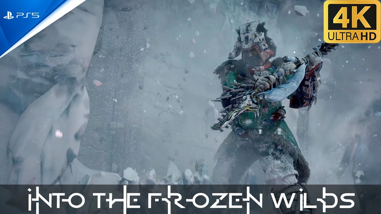 Horizon Zero Dawn Gameplay Walkthrough Into The Frozen Wilds part 5 [4K ...