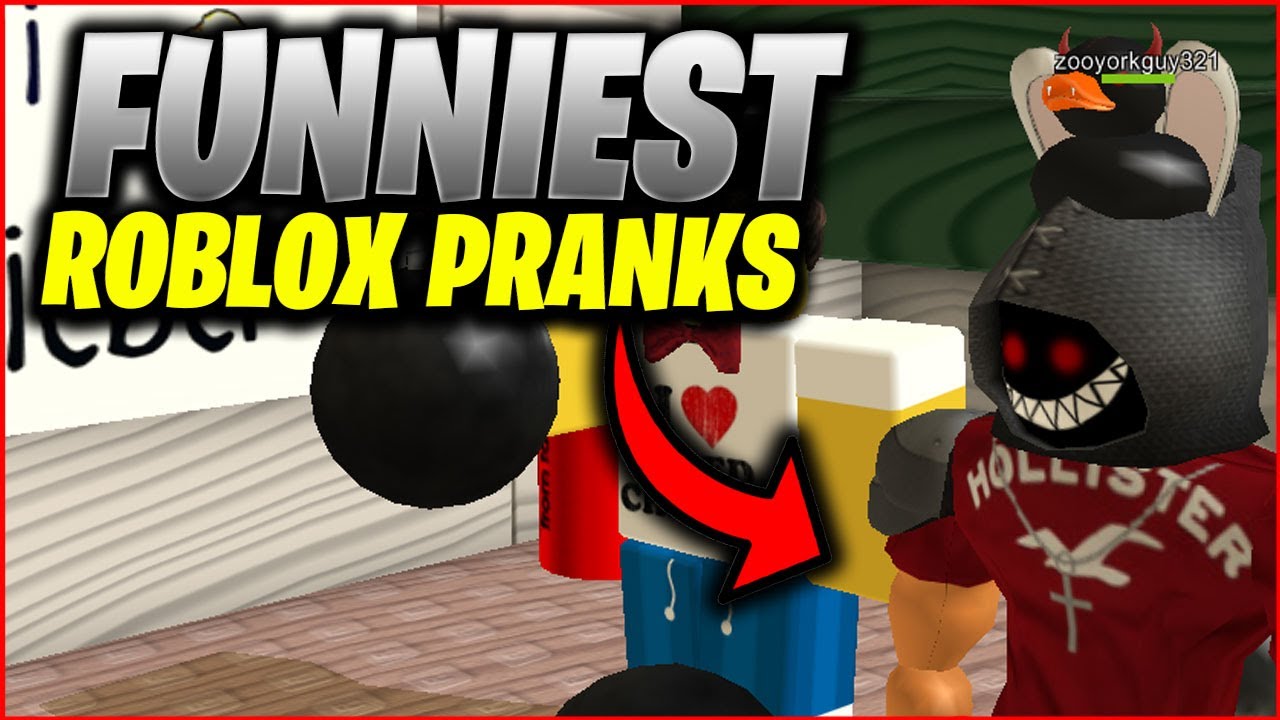 Funniest Roblox Pranks! - YouTube