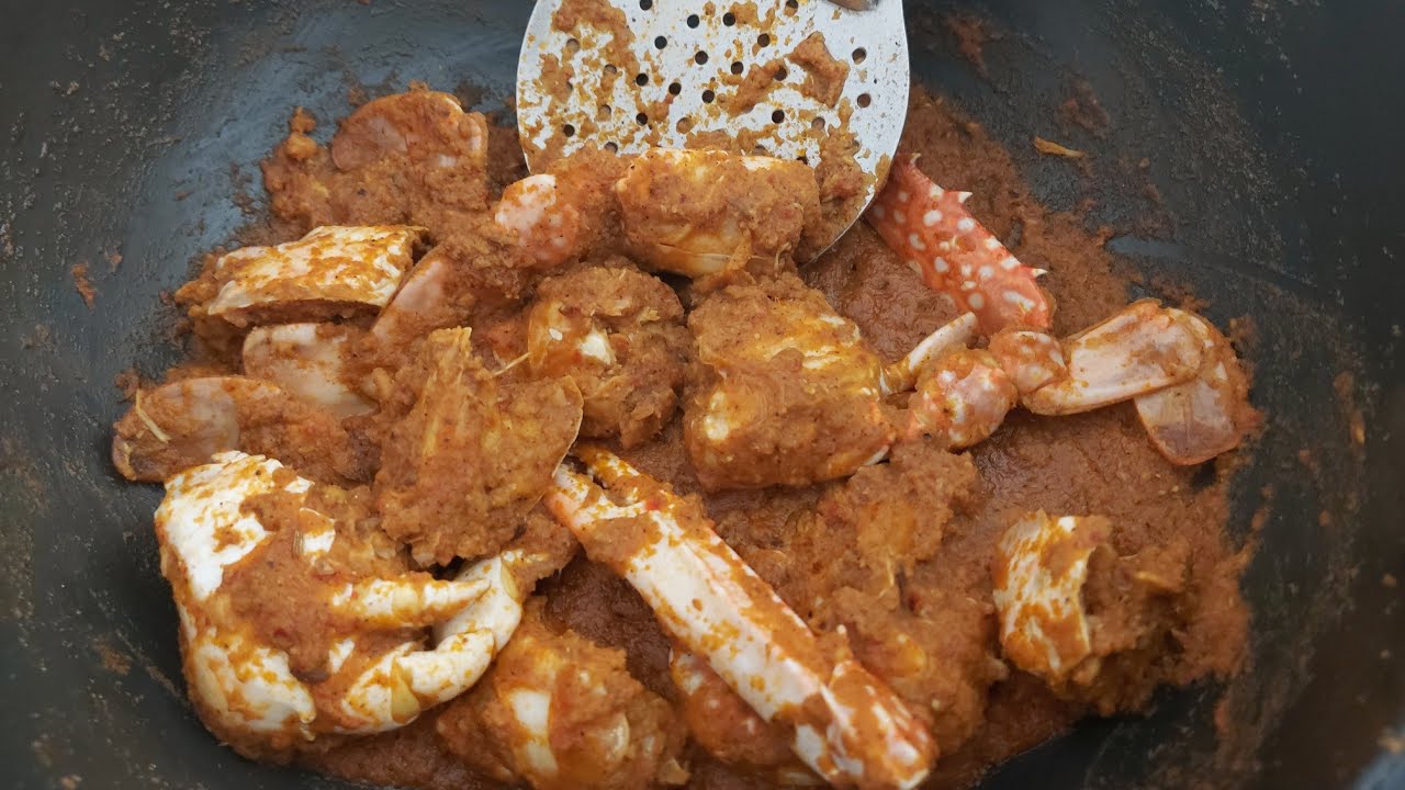 Nandu curry நண்டு குழம்பு - YouTube