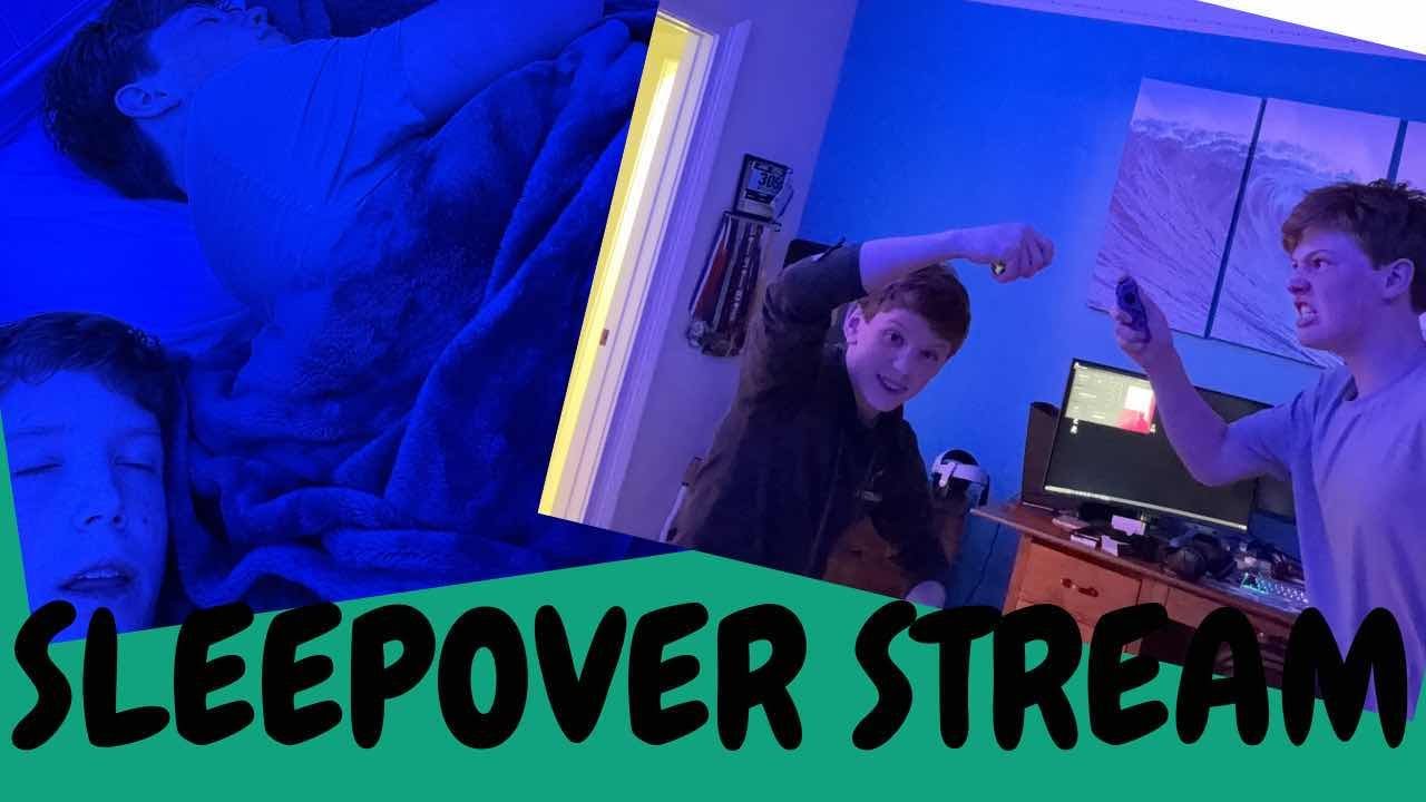 Sleepover Stream - YouTube