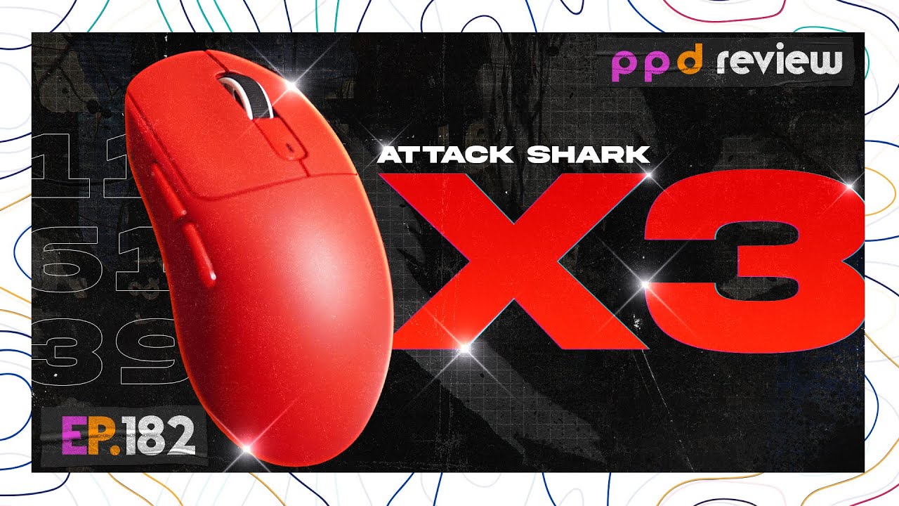 เมาส์ใหม่จากจีน ราคาพันต้น ๆ อีกแล้ว !!🔥⚡ !! รีวิวเมาส์ Attack Shark X3 ⚡ [EP.182 ppd review ...