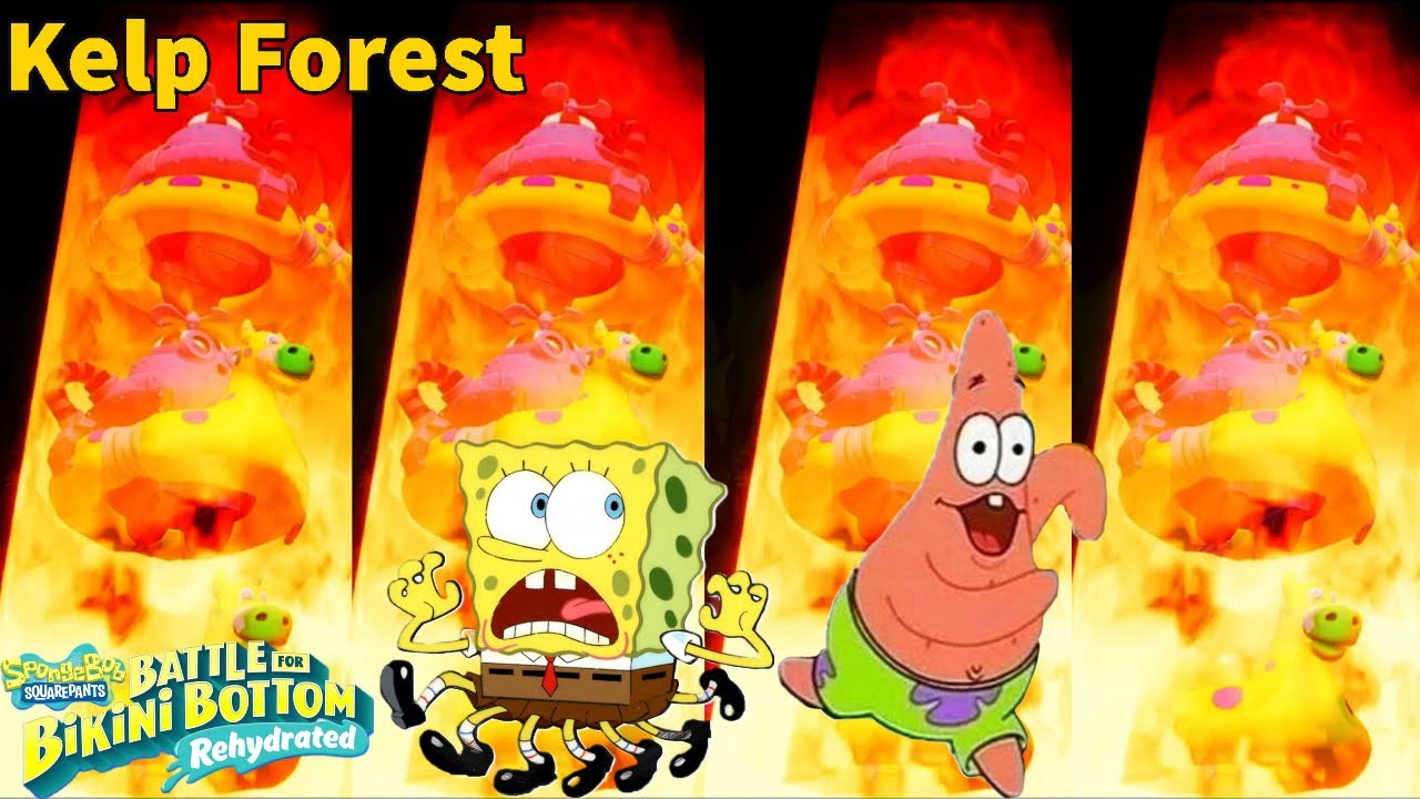 Navigating the Chaotic Kelp Forest: My Battle to Stay Sane (SpongeBob BFBB #7) - YouTube