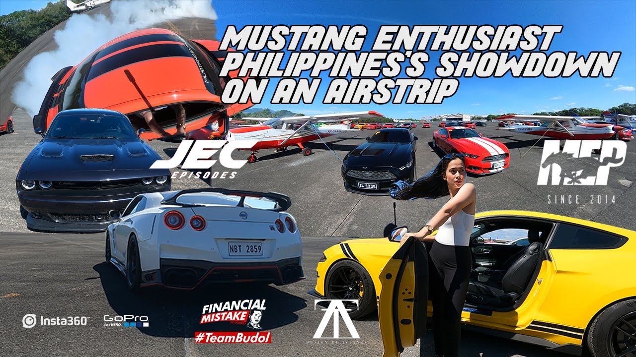 Mustang Enthusiast Philippines's showdown on an airstrip-Jec Episodes ...