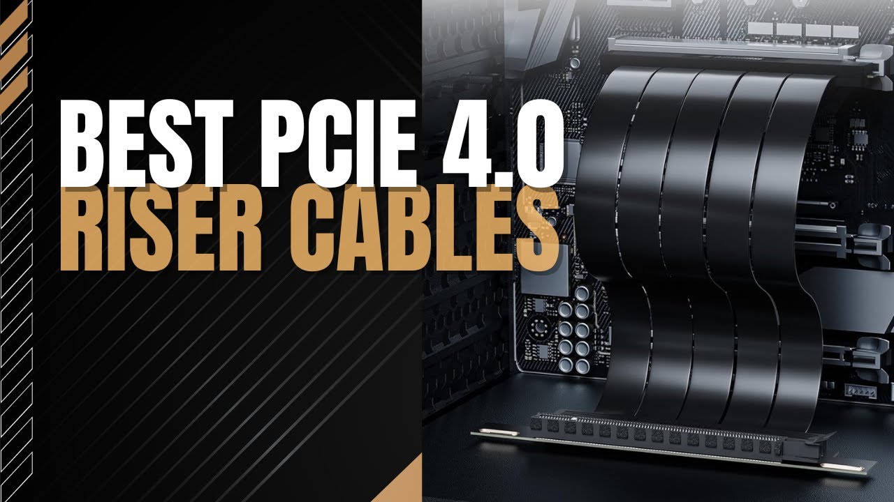 5 Best PCIe 4.0 Riser Cables for Vertical GPU Mounting in 2024 - YouTube