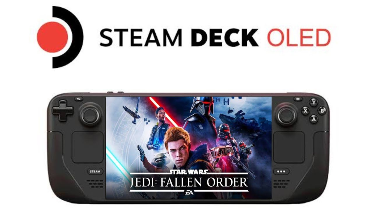 Steam Deck OLED - Star Wars : Jedi Fallen Order - SteamOS -Steam Deck Gameplay- Steam Deck ...