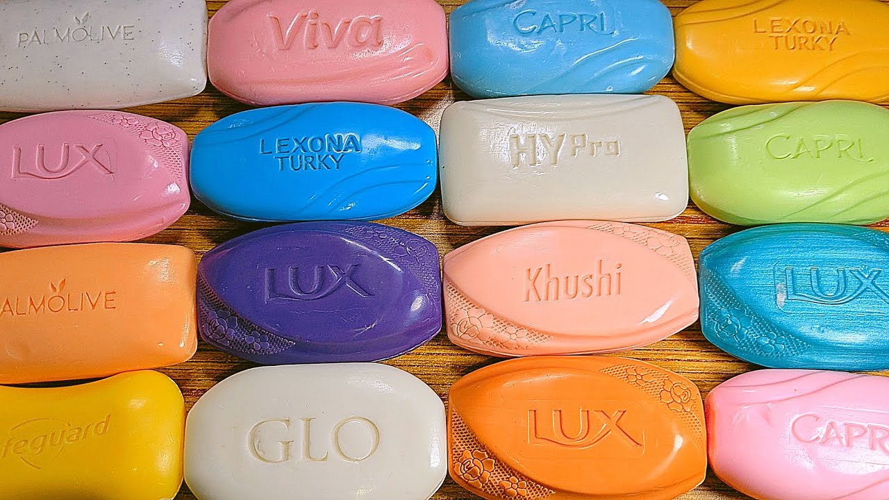 Very Nice ASMR Soap Unwrapping Soaps Relaxing Sound International ASMR ...