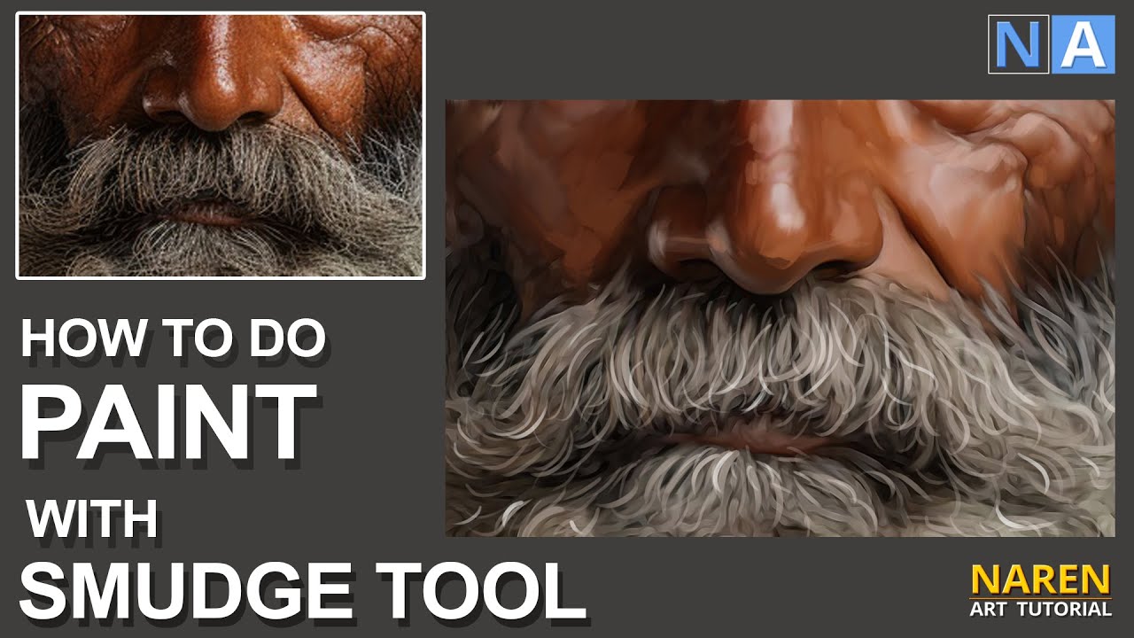 Smudge tool effect in Photoshop CS6 #photoshoptutorial #digitalart ...