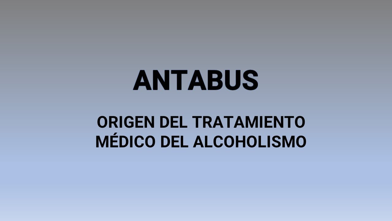 Cómo funciona el Antabús - YouTube