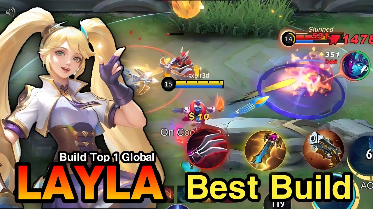 Late game Layla | Layla best build 2023 | Build Top 1 Global Layla ...