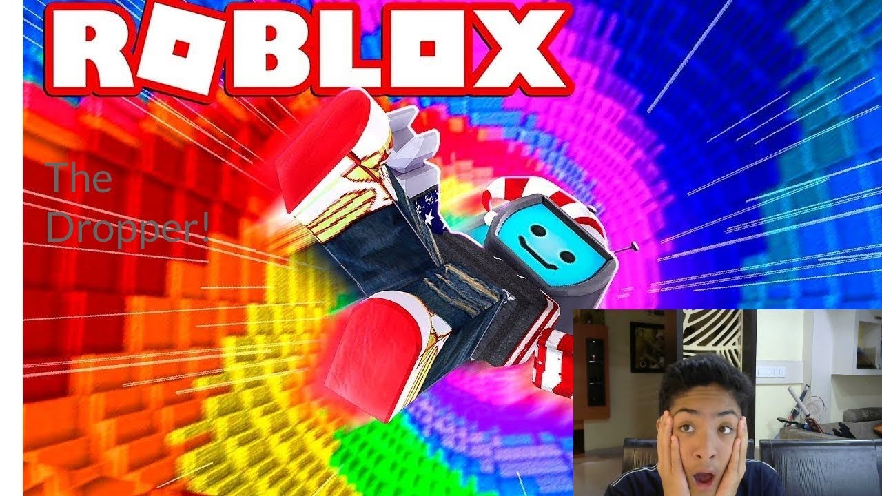 Playing The DROPPER(Roblox)!!!!!!|Our First Video|CloudGameRoom - YouTube