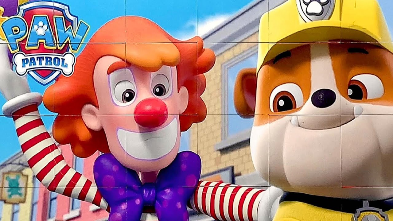 PAW Patrol save the Carnival, the Clown | PAW Patrol | Puzzle for kids ...