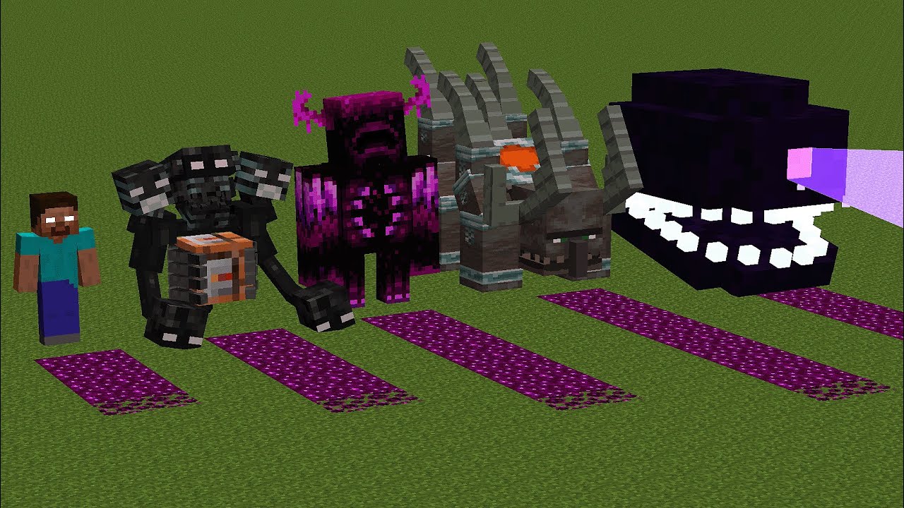 Which of the Herobrine Mob and Wither Storm Bosses will generate more ...