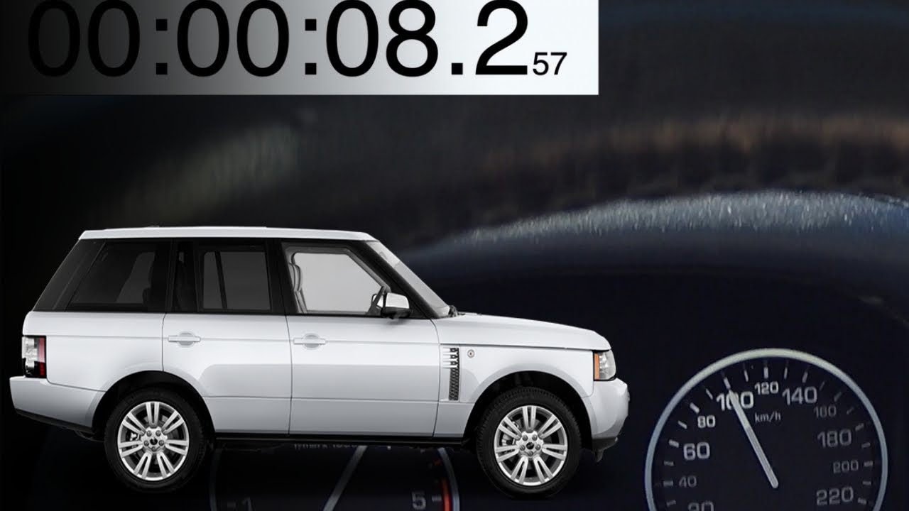 Whats a Range Rover like at speed. - YouTube